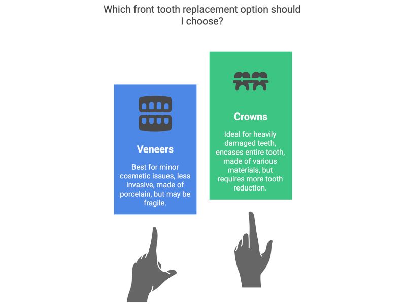 The Pros and Cons of Veneers as a Front Tooth Replacement - Omni Dental ...